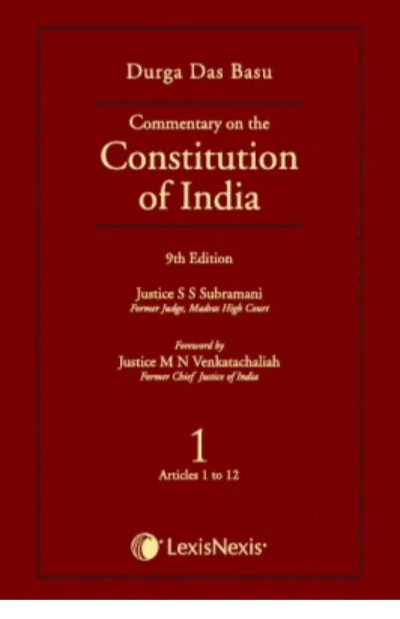 Commentary on the Constitution of India; Vol 1 to Vol. 15 (Total 16 ...